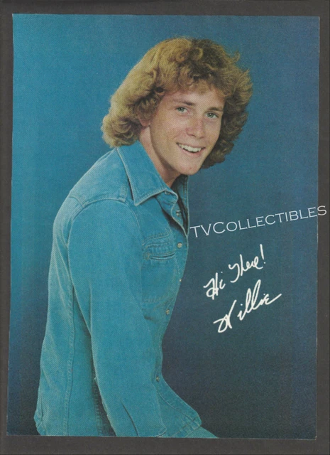 Magazine Pinup~ Willie Aames ~1970s ~back Shaun Cassidy~leif Garrett~scott Baio Eur 414