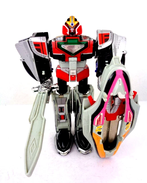 BANDAI POWER RANGERS Time Force Deluxe Megazord Action Figure Rare £59. ...