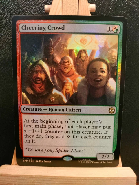 SPIDER-MAN 2099 FOIL - Marvel's Spider-Man - Rare - NM (see pics) MTG £ ...