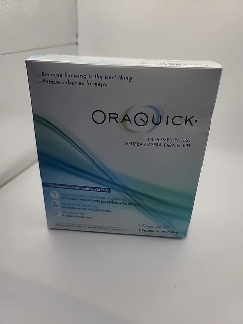 ORAQUICK HIV IN-HOME Professional Swab Oral Testing Kit [EXP 4/30/2026 ...