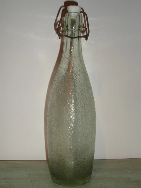 ANCIENNE BOUTEILLE LIMONADE avec bouchon capsule porcelaine 75 cl ...