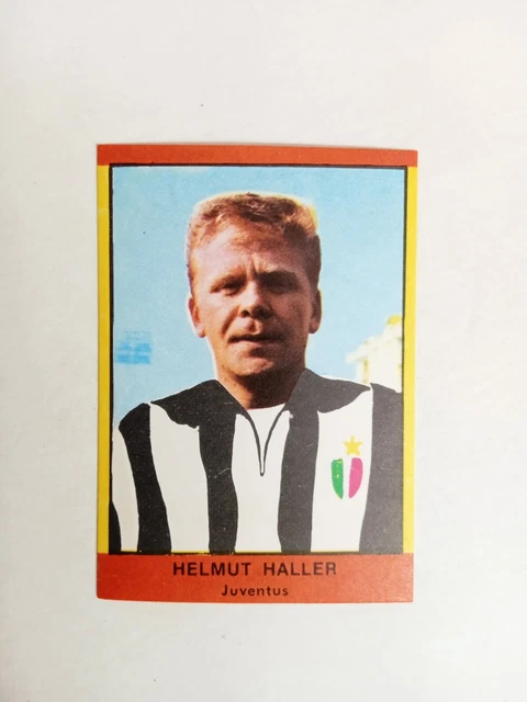FIGURINA CALCIATORI RITMO Caltagirone 1968/69 Juventus Haller Nuova ...
