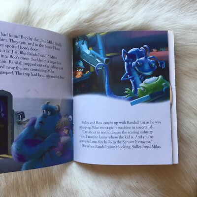 MONSTERS INC BOOK READ TO ME STORYBOOK Monsters CD Book CD Read Along ...