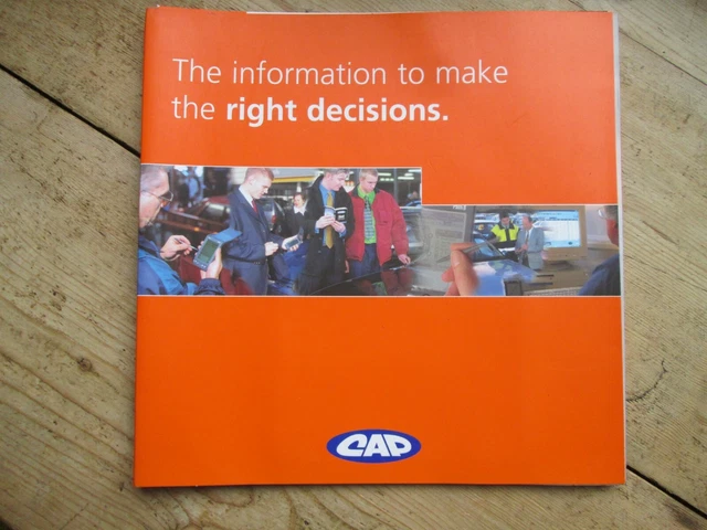 CAP BUYERS GUIDE Brochure Circa 2000 Portfolio / Brochure EUR 21,94 ...