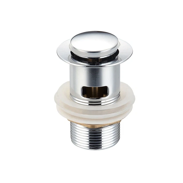 BATHROOM WASHBASIN DRAIN Ablaufgarnitur Laufventil Waschtisch Silicone ...