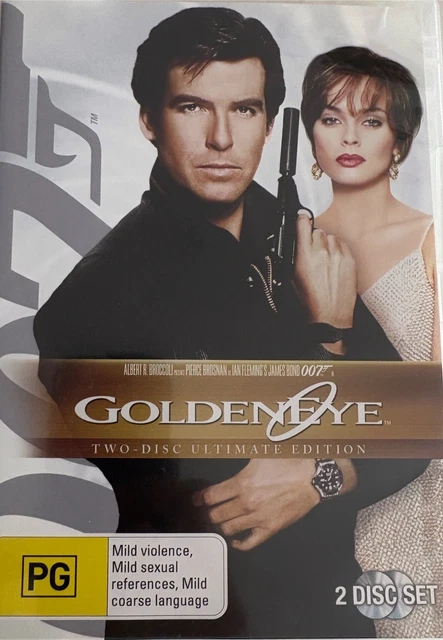 GOLDENEYE ULTIMATE EDITION 2 x DVD Pierce Brosnan James Bond 007 1995 ...