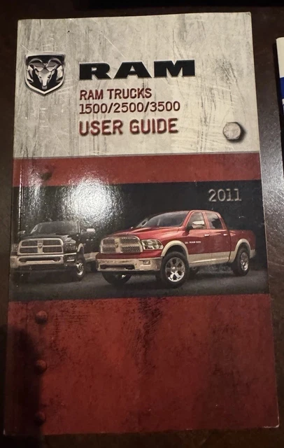 🛻🛻2011 DODGE RAM 1500/2500/3500 Factory OEM User Guide/Owners Manual🛻🛻 ...
