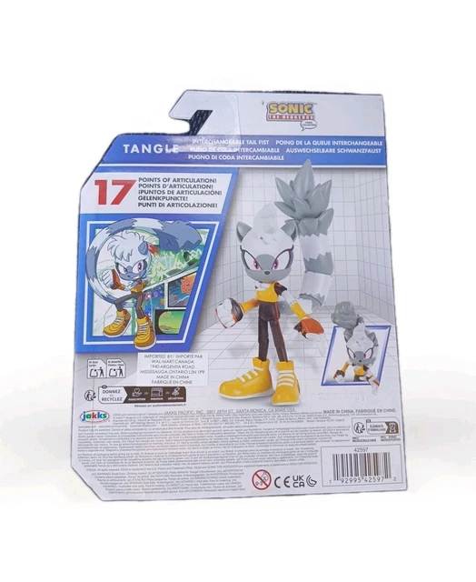 TANGLE JAKKS PACIFIC 5'' Sonic the Hedgehog Sega Comic Collection Brand ...