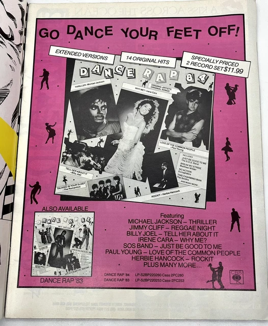 RARE COUNTDOWN MAGAZINE JULY 1984 Michael Jackson Cover INXS Madonna ...