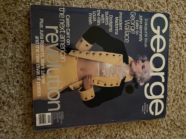 GEORGE JFK JR Collectible 1st issue, George Inaugural, Oct/Nov 1995 ...