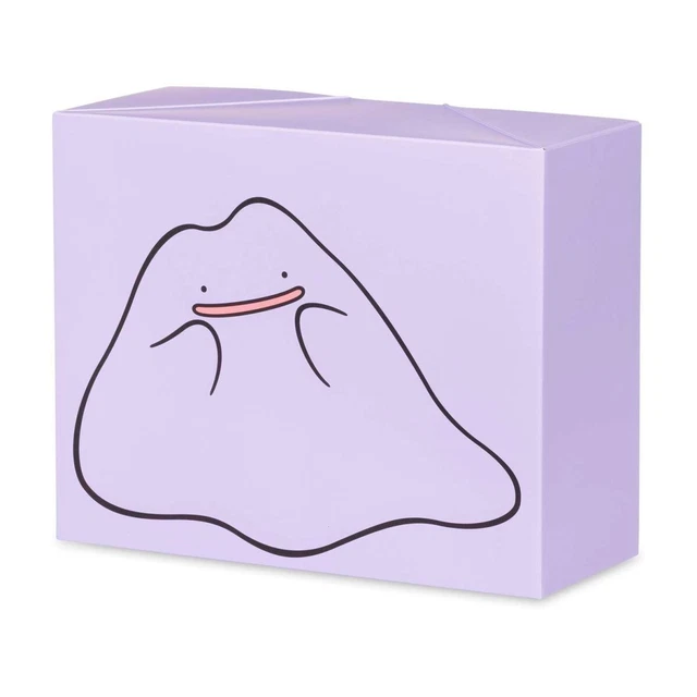 RARE POKEMON CENTER UK exclusive Pokemon Ditto Allover Medium Gift Box ...