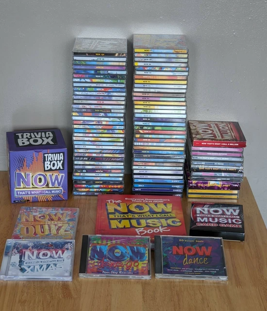 NOW THAT'S WHAT I Call Music CD collection + Other "NOW" collectables ...