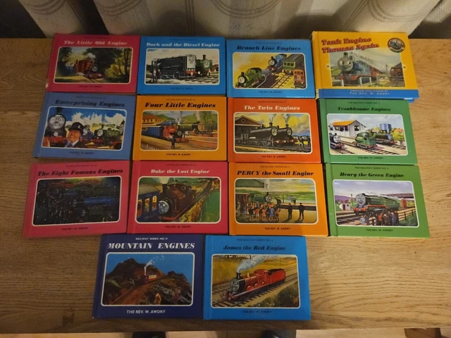 THOMAS THE TANK Engine Railway Series Books Bundle X14, The Rev W Awdry ...
