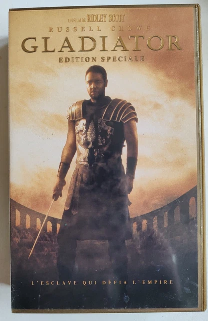 CASSETTE VHS GLADIATOR Ridley Scott Russell Crowe Édition Spéciale EUR ...