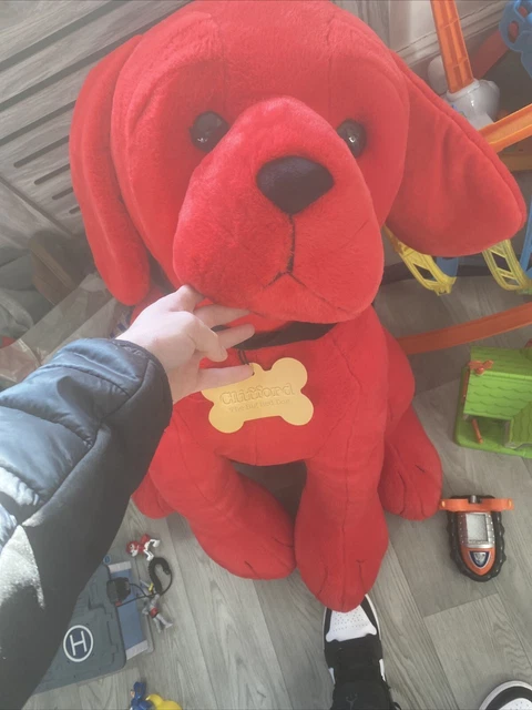 GIANT XL HUGE Clifford The Big Red Dog Plush Toy - 80cm Soft and Cuddly ...