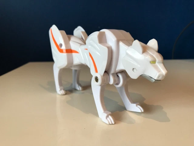 POWER RANGERS JUNGLE Fury Transforming Beast master Megazord White Puma ...