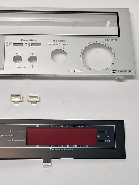 TECHNICS CASSETTE DECK Model RS-M226 Face Plate & Buttons Only Fast ...