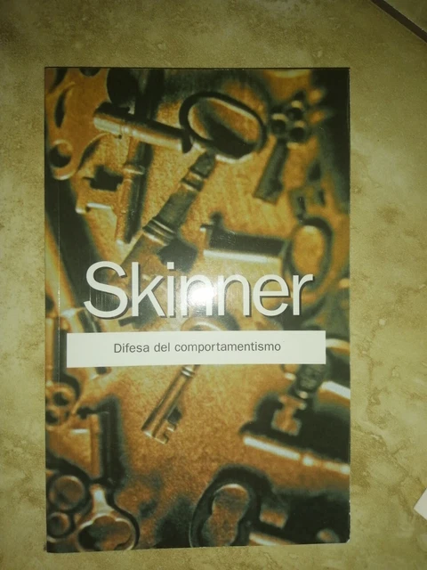 SKINNER - DIFESA Del Comportamentismo - Ed: Armando - Anno: 2006 (A9 ...