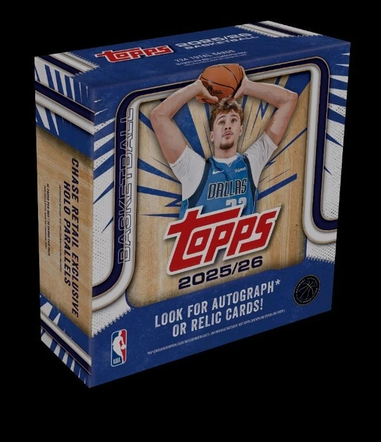 TOPPS NBA 2025/26 Mega Box Brand New Factory Sealed £69.32 - PicClick UK