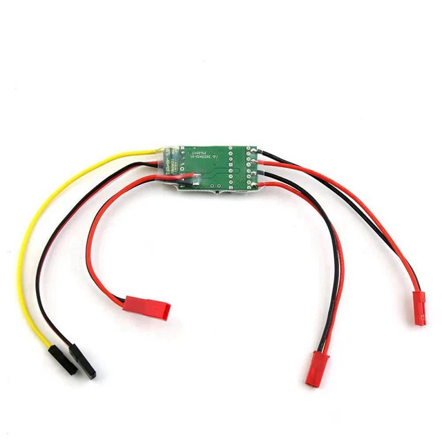 TWO-WAY BIDIRECTIONAL 5A ESC Brushed Speed Controller Dual Way ESC 2S ...