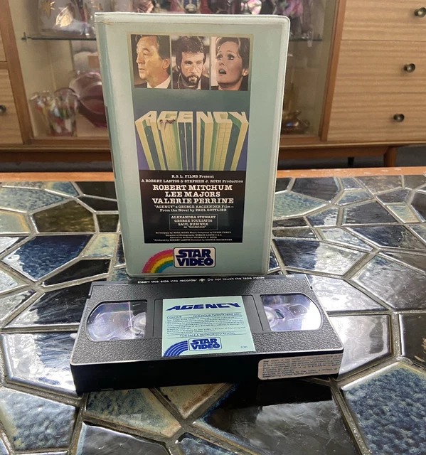 AGENCY BIG BOX VHS Ex-Rental Star Video VHS Video Tape Ex Rental RARE ...