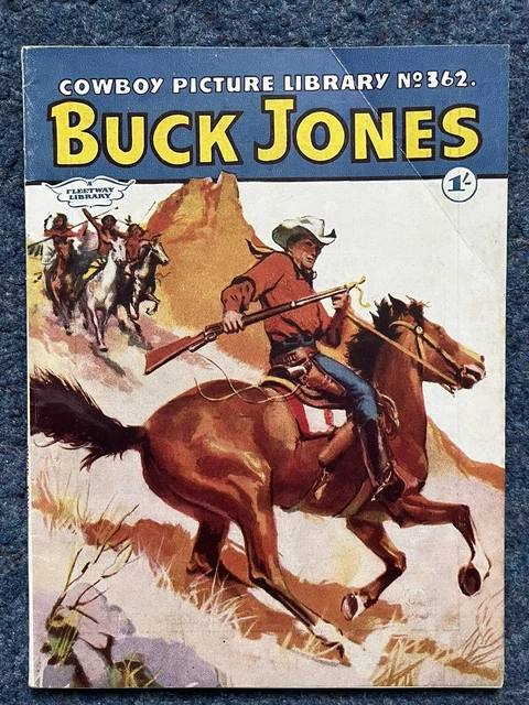 COWBOY PICTURE LIBRARY Comic No. 362 Buck Jones EUR 12,85 - PicClick IT