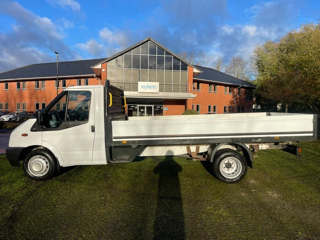 FORD TRANSIT EXTENTED Frame 13Ft Dropside 2014 57K No Vat £9,500.00 ...