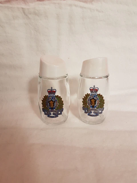 VINTAGE RCMP ROYAL Canadian Mounted Police Salt & Pepper In Original ...