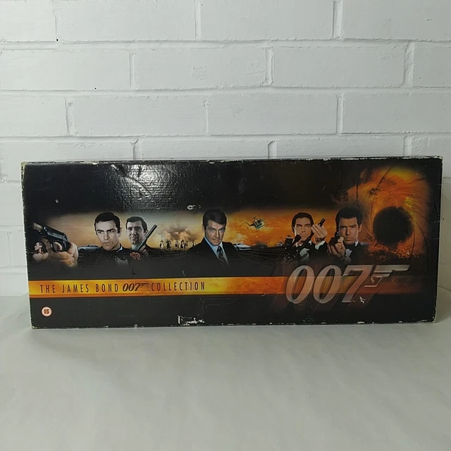 THE JAMES BOND 007 Collection 18 Films Sealed VHS Video Box Set £80.00 - PicClick UK