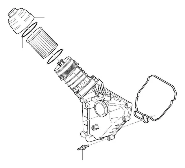 GENUINE VOLVO ENGINE Oil Filter Element - 30788490 £19.93 - PicClick UK