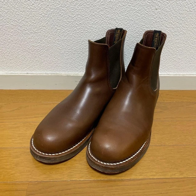 ROLLING DUB TRIO STAN RDT-A06 Brown Chromexcel Chelsea Boots US 8.5 JP ...