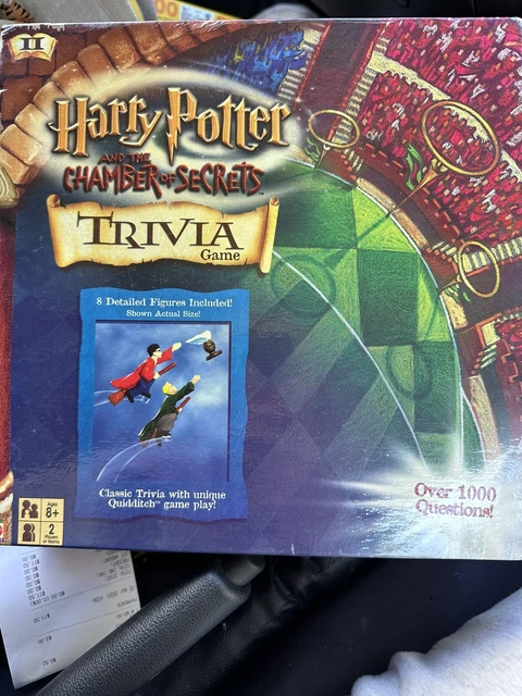 HARRY POTTER TRIVIA Board Game COMPLETE In VGC Mattel 2002 1000 ...