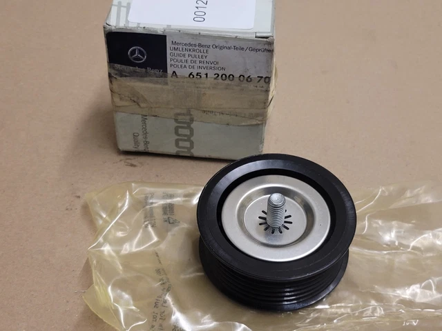 GENUINE MERCEDES BENZ Sprinter Auxiliary Belt Idler Pulley OM651 ...
