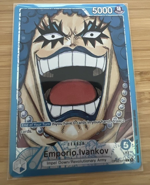 EMPORIO.IVANKOV - ONE Piece Tcg - Paramount War - Op02-049 Eng - Secret ...