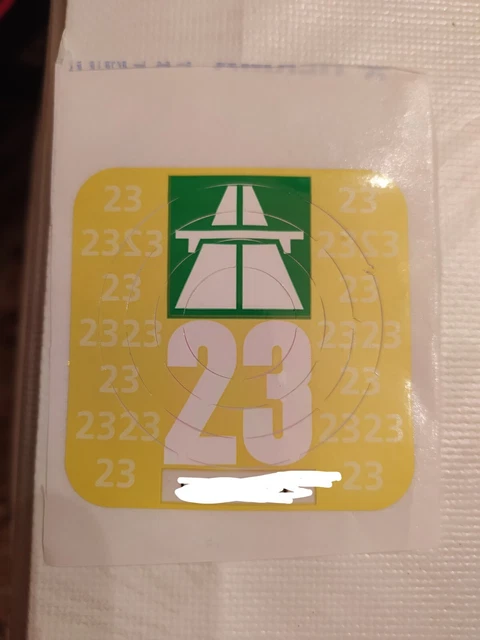 AUTOBAHN VIGNETTE SCHWEIZ 2023 gültig bis 31.01.2024 EUR 7,70 - PicClick DE