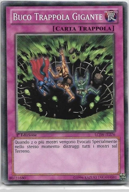 YU-GI-OH! LCJW-IT276 BUCO Trappola Gigante Comune The Real_Deal Shop ...