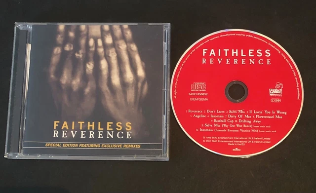 FAITHLESS REVERENCE SPECIAL Edition Featuring Exclusive Remixes / Album ...