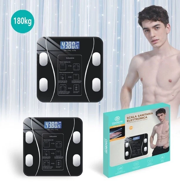 BALANCE PÈSE-PERSONNES MESURE Poids Digital Avec Exposition LCD Tx-8100 ...