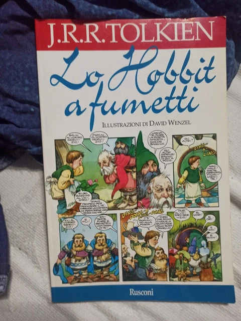 J R R Tolkien LO HOBBIT A FUMETTI Illustrato David Wenzel 1edizione ...