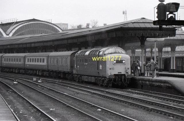 ORIGINAL RAILWAY PHOTOGRAPHIC negative Class 55 55020 ???? and ??? at ...