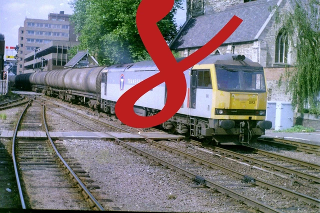 UK RAILWAYS 35MM COLOUR NEGATIVE: 60093 at LINCOLN CENTRAL 28-08-1994 £ ...