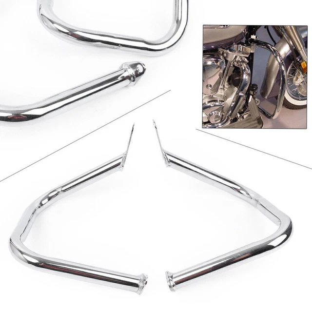 ENGINE GUARD HIGHWAY Crash Bar Chrome For Yamaha V-Star XVS400 XVS650 ...