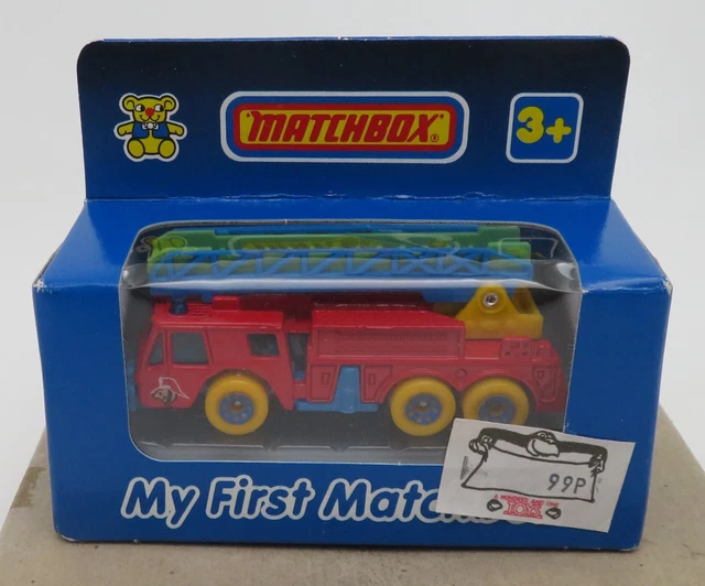 RARE MY FIRST Matchbox 1991 Fire Truck Fire Lll111 In Box $39.97 ...