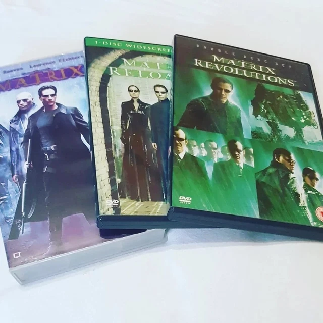 THE MATRIX TRILOGY (1999) | Collection | Movie | Film | DVD | VHS | The ...