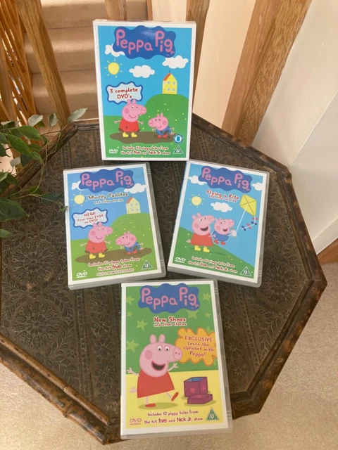 TRIPLE DVD SET Peppa Pig Muddy Puddles and Other Stories £4.99 ...