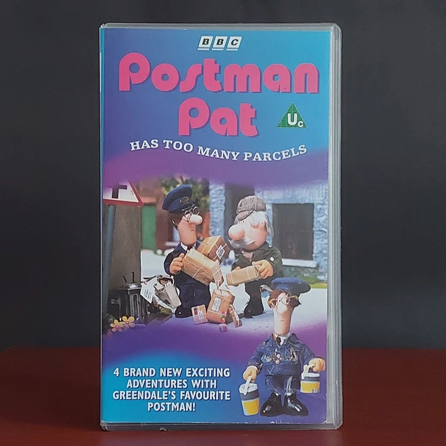 POSTMAN PAT HAS Too Many Parcels Vhs 1997 Bbc Video Childrens TV Show ...