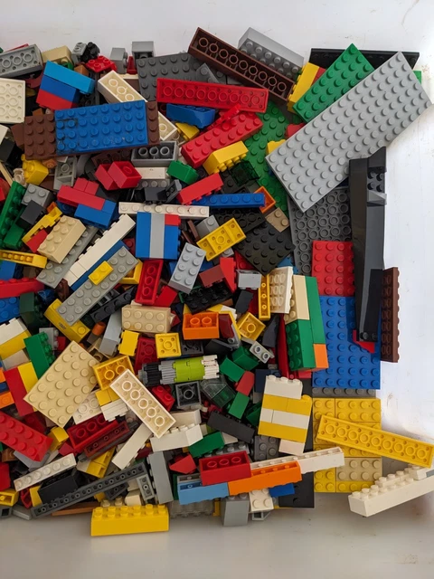 1.45KILOS LEGO ASSORTED Blocks BRICKS SPECIAL Pieces TINY Parts Spares ...