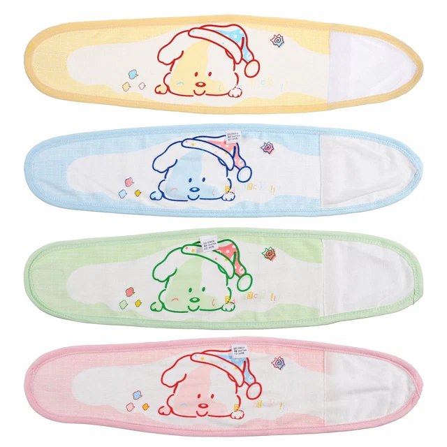 COTTON BABY INFANT Umbilical Cord Belly Band Soft Button Stress £9.78 ...