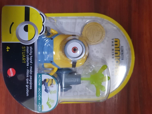 MINIONS THE RISE Of Gru Movie Sticky Hand STUART Figure Illumination ...