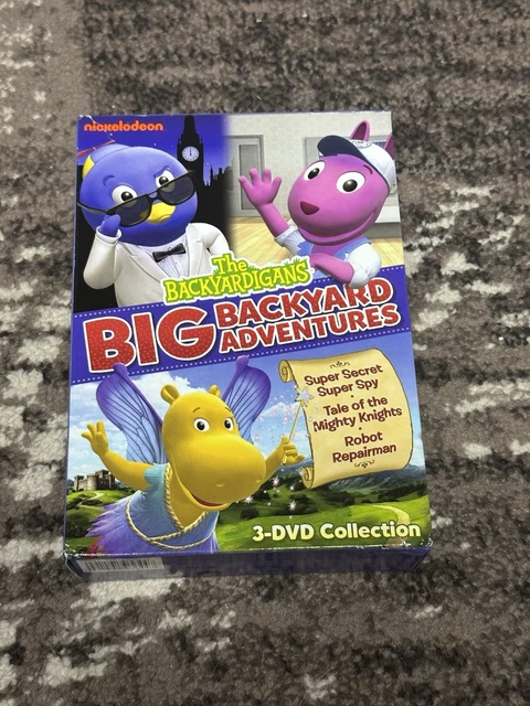 THE BACKYARDIGANS: BIG Backyard Adventures DVD (CIB) 3 DVD Collection ...